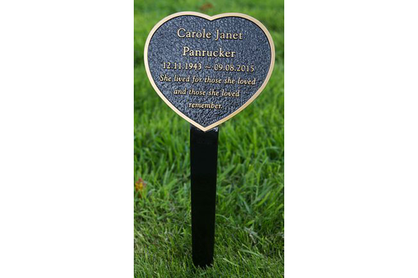 Memorial Garden Plaques | Metal Designs